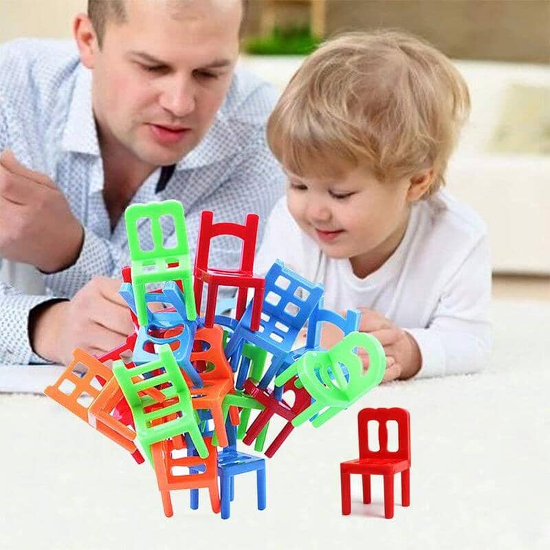 🔥🔥Chairs Stacking Tower Balancing Game – flownwing