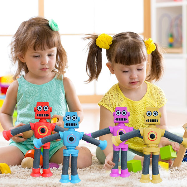 Telescopic Suction Cup Robot Toy – flownwing