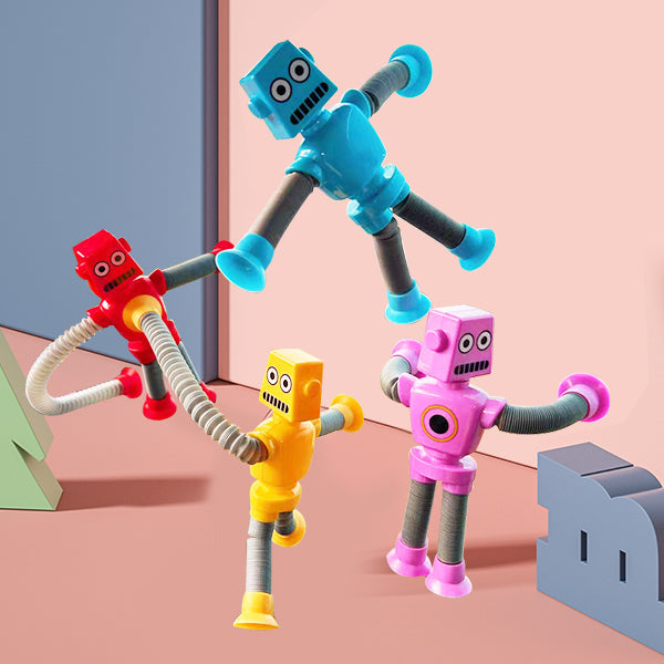 Telescopic Suction Cup Robot Toy – flownwing